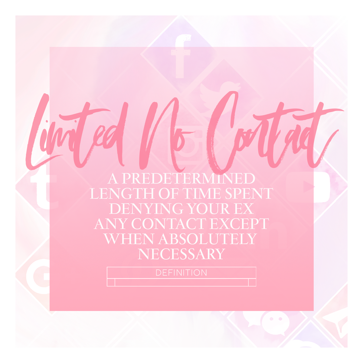 The Limited No Contact Rule - Only Use It In These 5 Situations